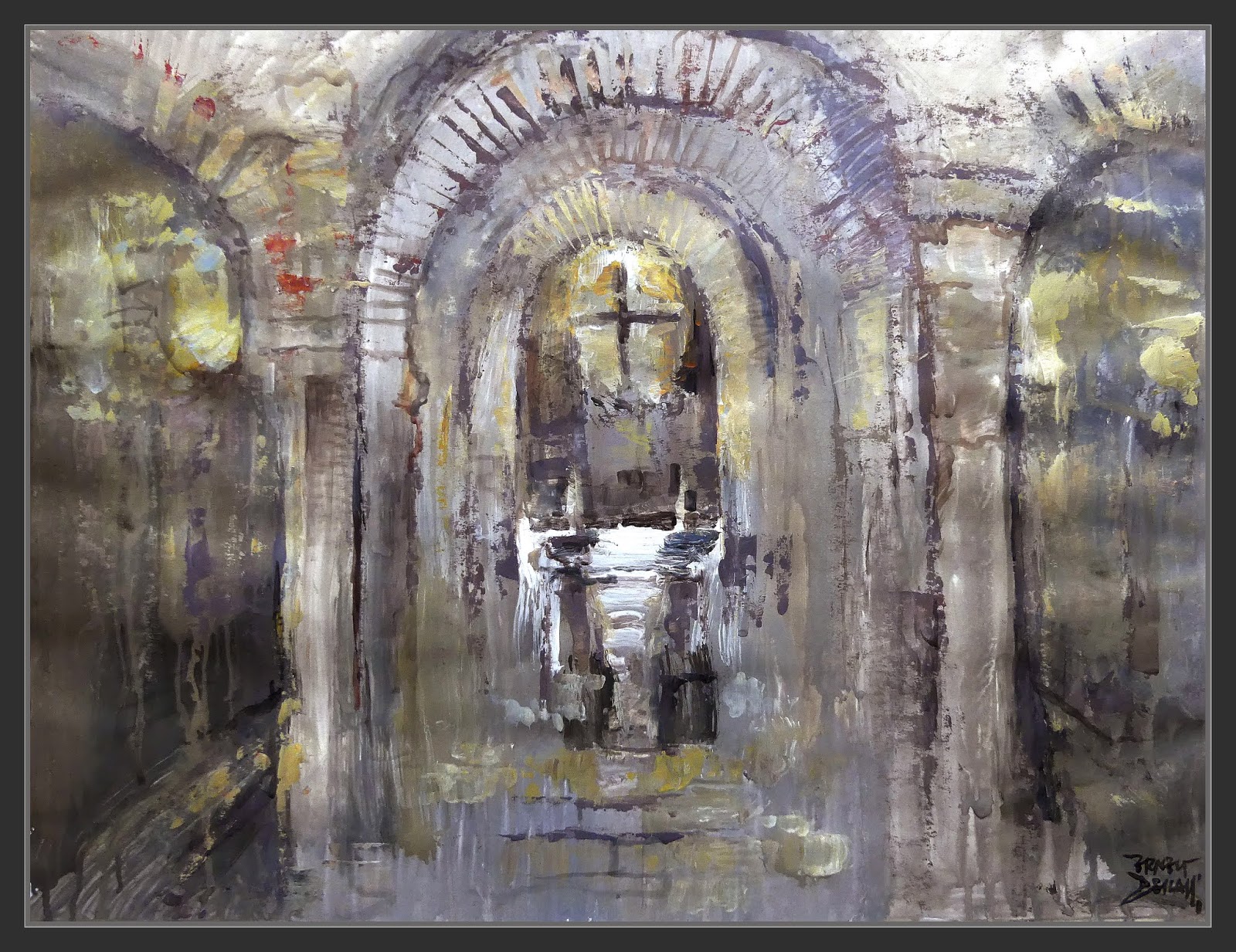 Ernest Descals.Artista Pintor: CEMENTIRI-MODERNISTA-OLIUS-CRIPTA ...