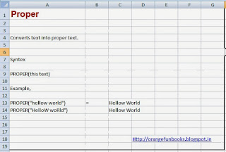 Excel Proper Formula - What is the use of Proper formula? - Easy way to ...