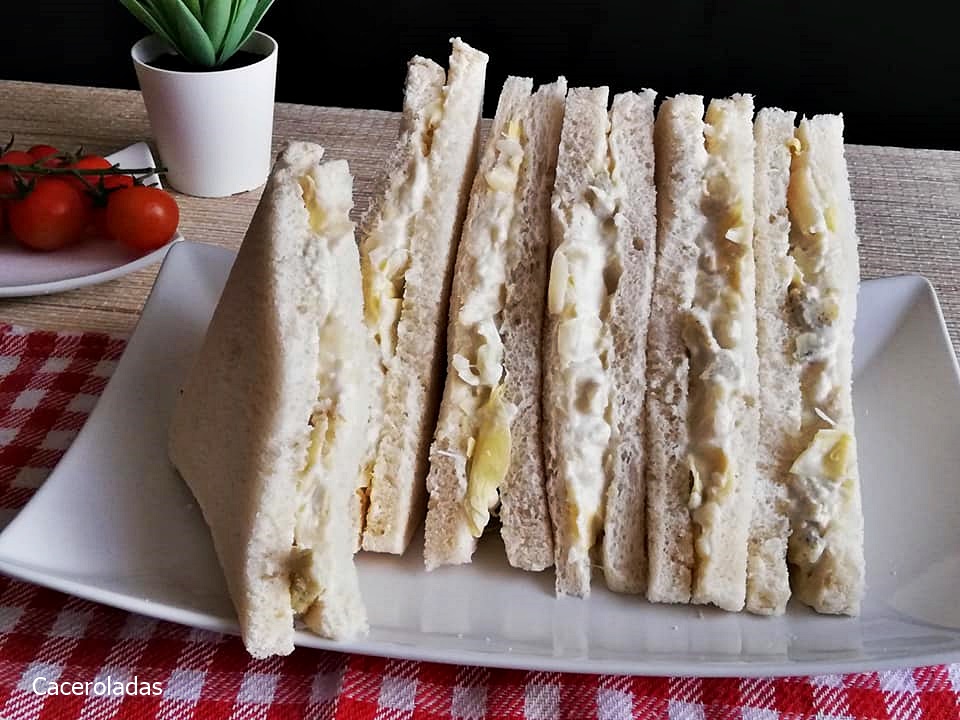 Sándwich vegetal estilo Rodilla fácil y rápido | Caceroladas