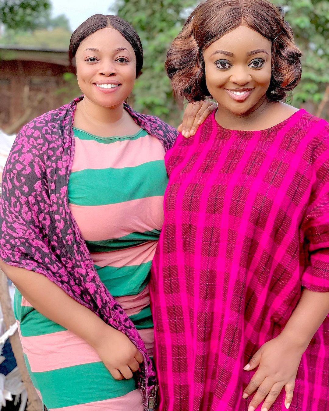 Picture of Georgina Ibeh and Jackie Appiah
