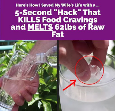 5-second "WATER-HACK" KILLS food cravings