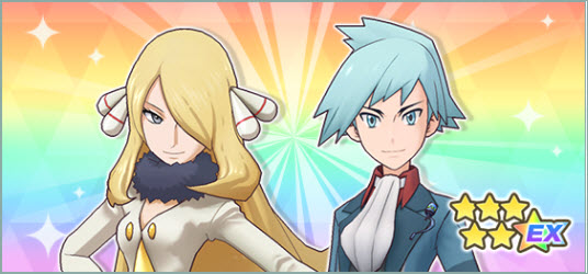 Pokémon Masters EX: Cynthia and Steven Poké Fair Scout