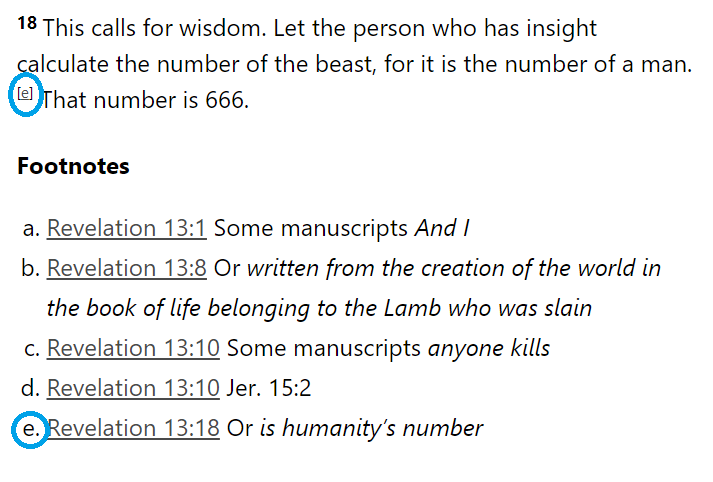 Calculation of 666