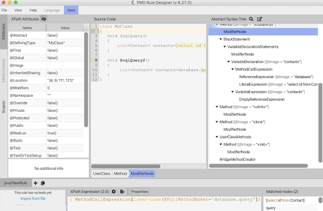 Bob Buzzard Blog: Salesforce CLI Scanner Custom XPath Rules - Part 1