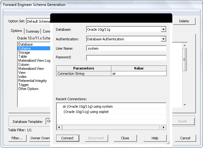 Conocimiento Compartido: Conectar Erwin con Oracle 11g Conocimiento Compartido: Conectar Erwin con Oracle 11g