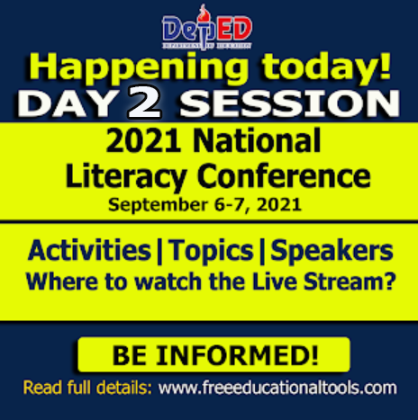 Day 2 Session of 2021 National Literacy Conference | Activities ...