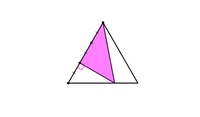 Jornalheiros: Geometria - Triângulo recortado