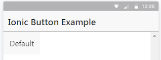 Ionic - Button