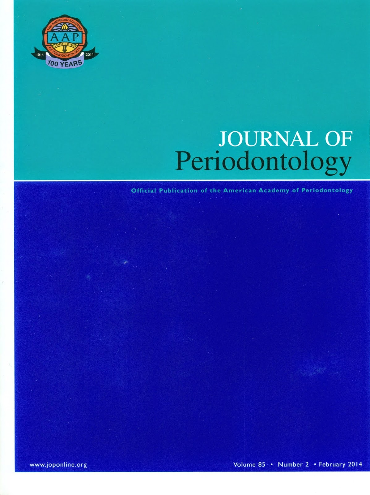 Revistas: Journal of Periodontology