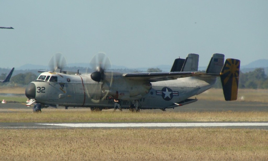 Central Queensland Plane Spotting: United Sates Navy (USN) Grumman C-2A ...