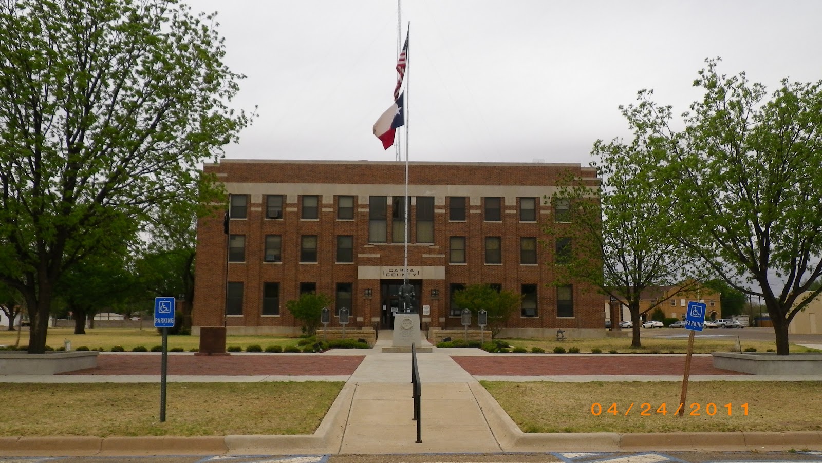 Texas Courthouse Tour: 4/24/11: Post, Gail, Snyder, Colorado City ...
