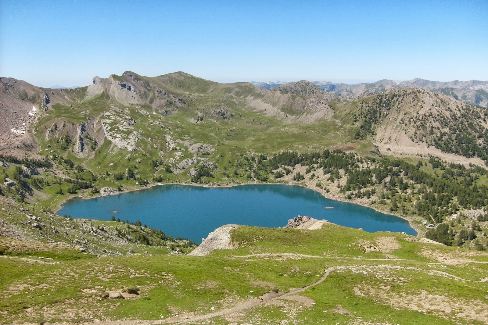 Les randos des lupins: Mercantour 2013 Jour 2. lac d'Allos - petite ...