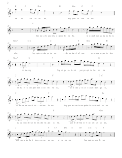 CEMCRUZ: HOY QUIERO CONFESAR + PARTITURA