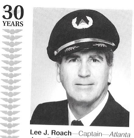 PCN Flight West: DL Capt. Lee J. Roach