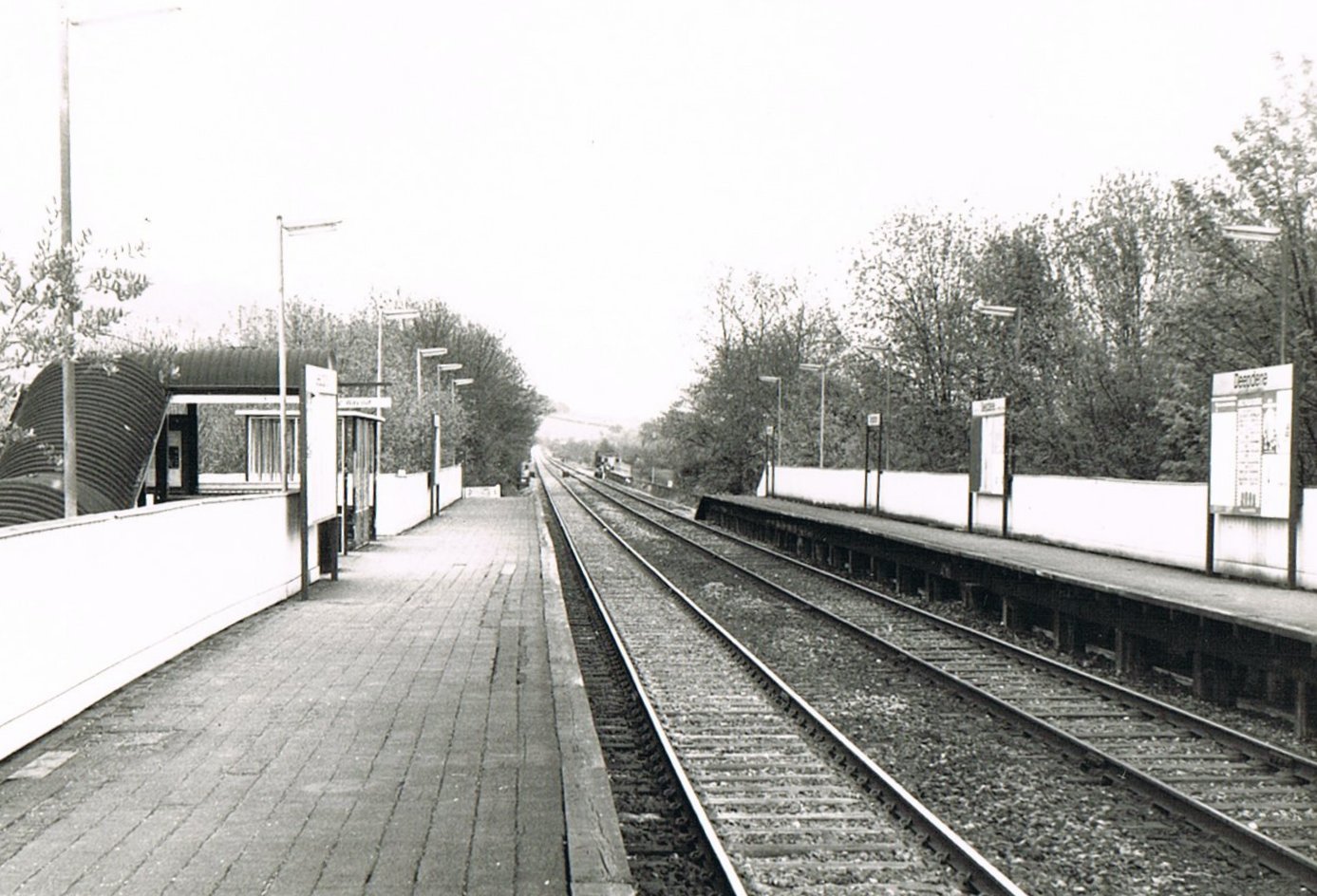 the rail thing: Dorking 1973
