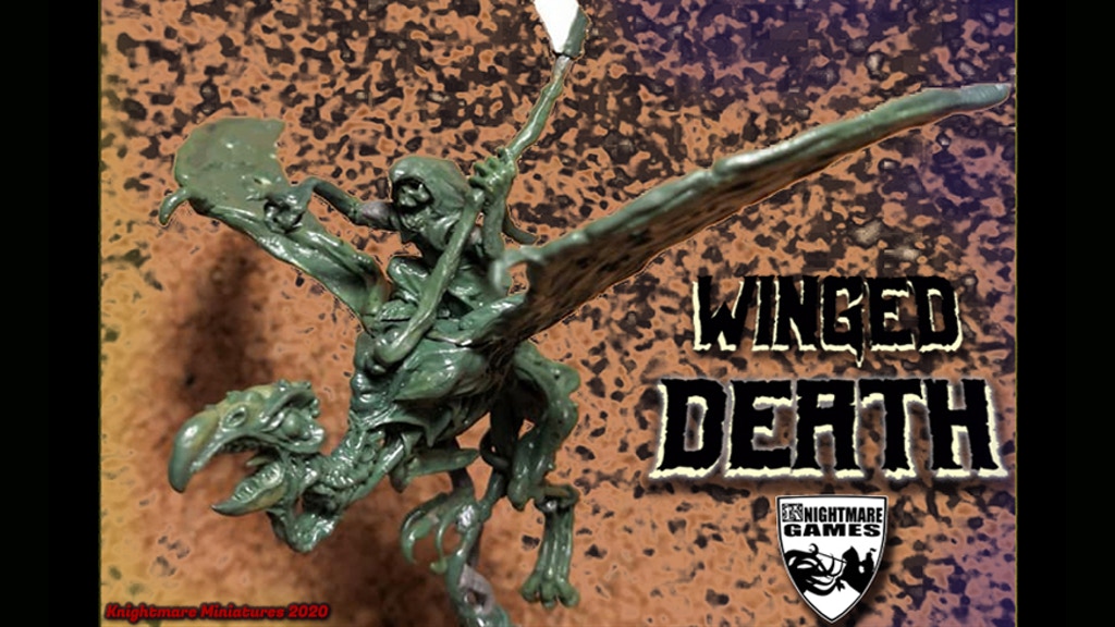 Tabletop Fix: Knightmare Miniatures - Winged Death Kickstarter