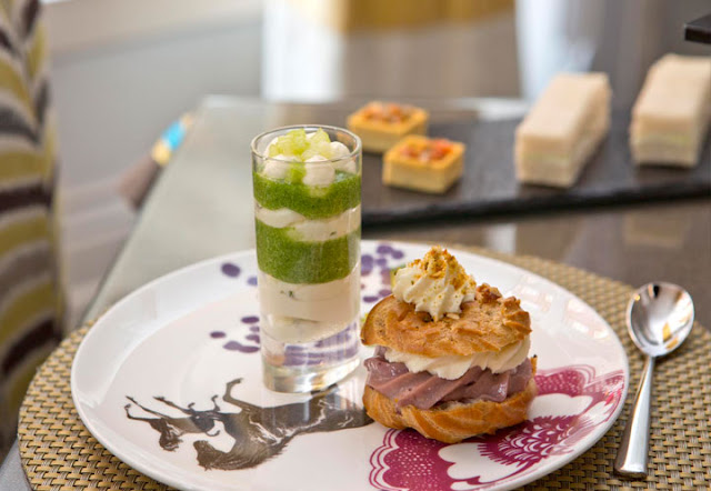 Kate and Chelsie: Hendricks Afternoon Tea at St. Ermins Hotel