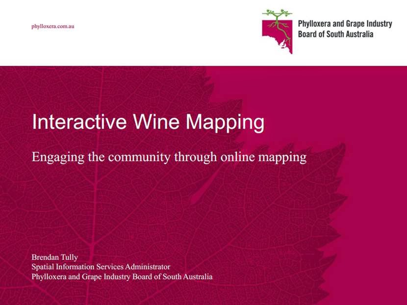 Napa Creek : Interactive Wine Mapping