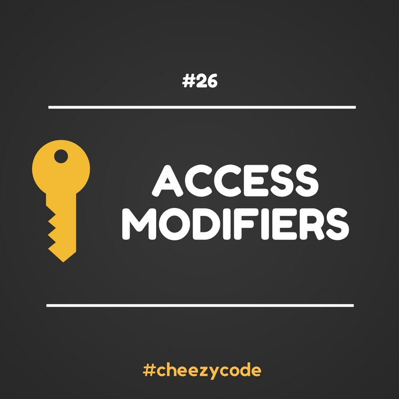 Access Modifiers in C#