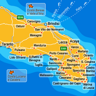 Il Salento di Giò Vilei: I confini del Salento e della penisola Salentina