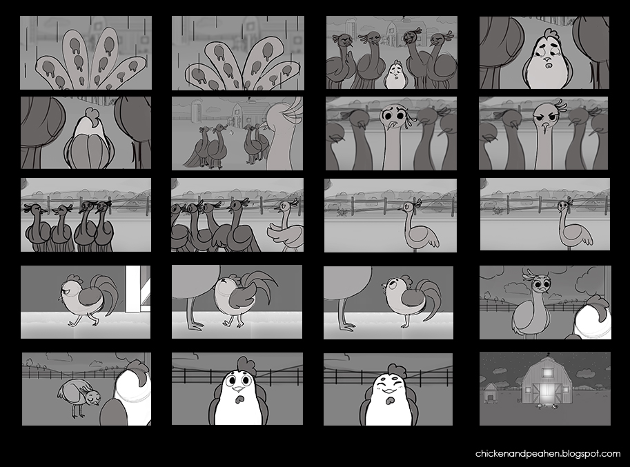 Storyboards - Birds of a Feather