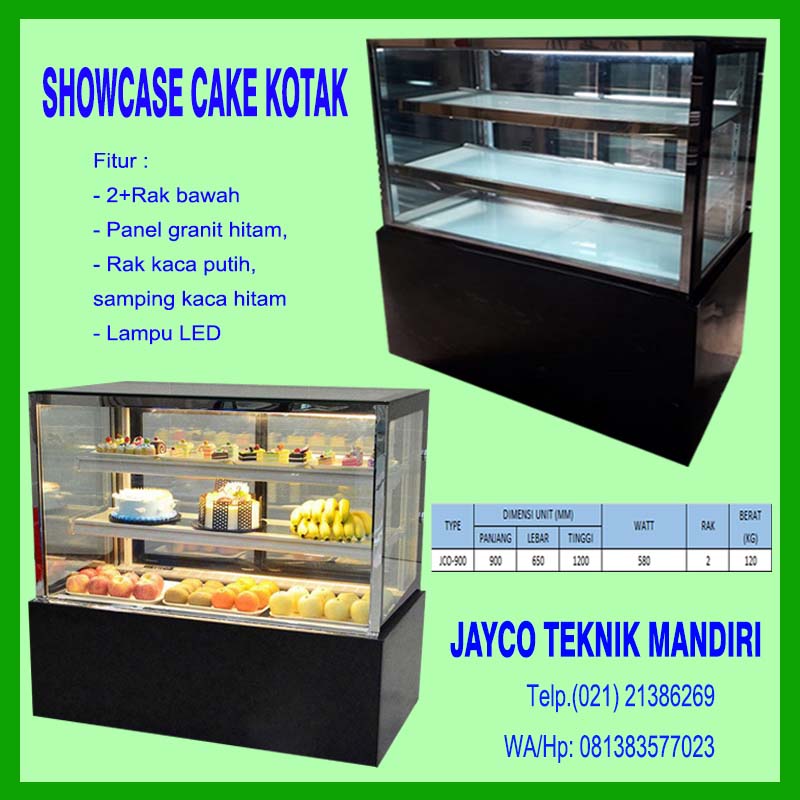 Showcase Cake:Cake showcase murah,cake display