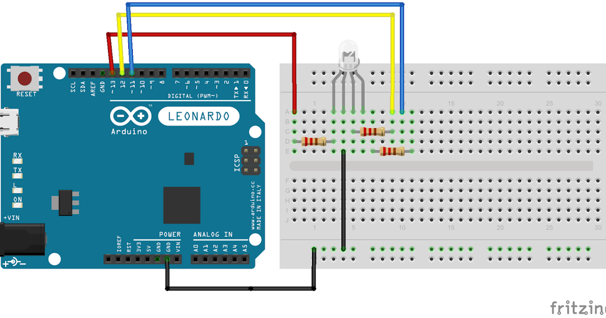 Prácitca 3ª Arduino: LED RGB Digital