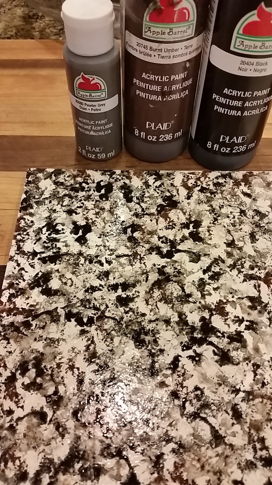 DIYife: Faux Granite? Faux sho! (How to PAINT Your Counters to Look ...