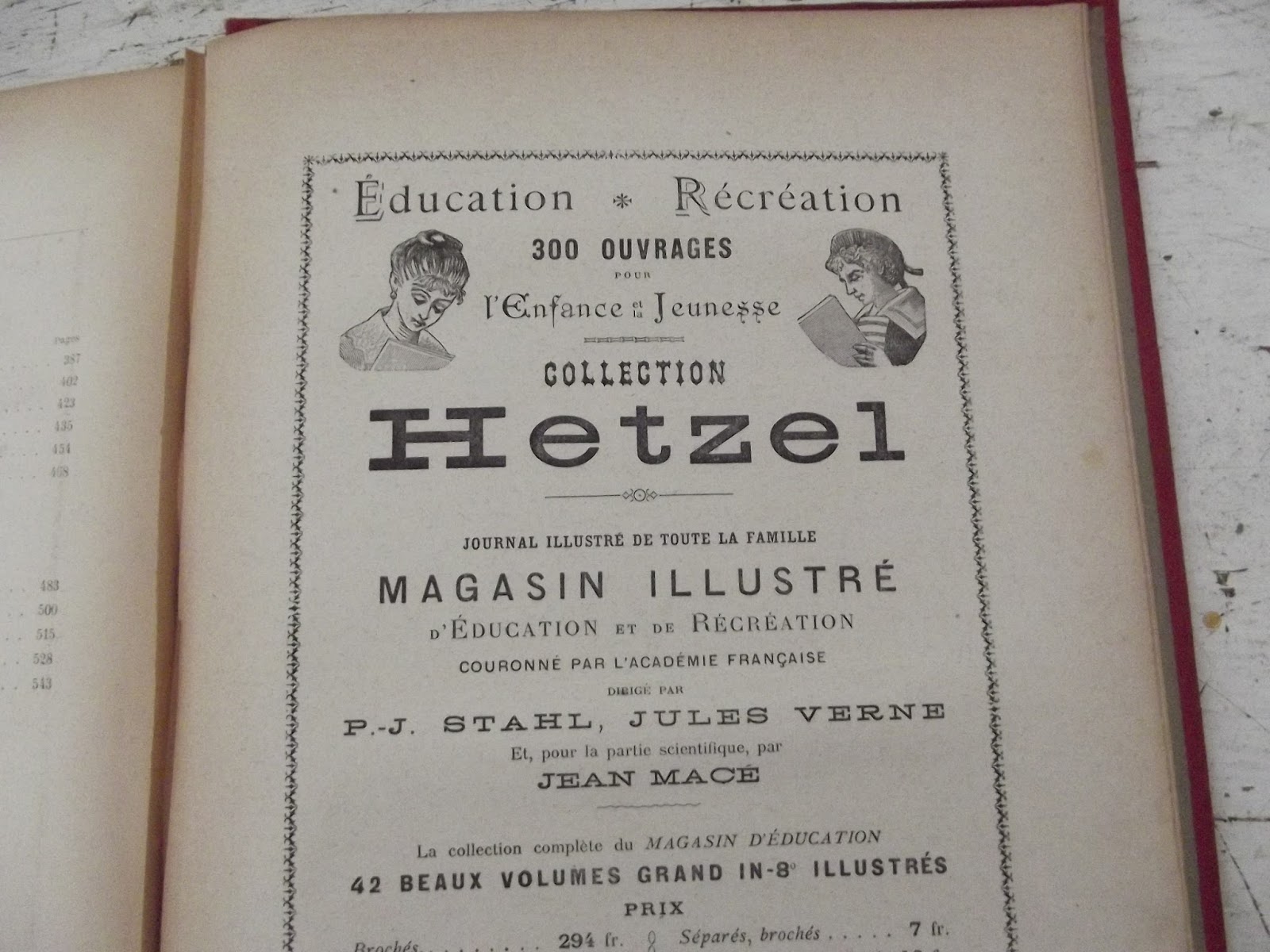 Collection Hetzel Jules Verne EDITION 1885 J. HETZEL PARIS "MATHIAS ...