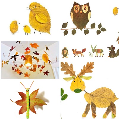 LOS ALAMITOS DE 4ºB: COMPOSICIÓN DE ANIMALES CON HOJAS SECAS