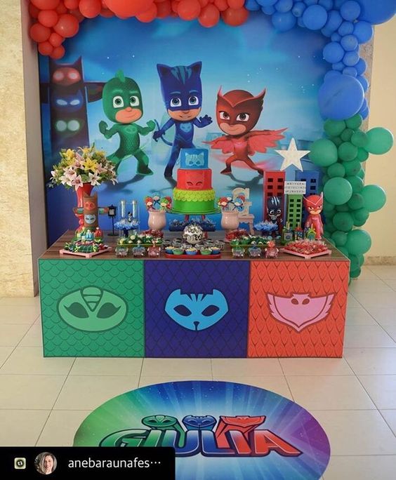 6 PJ Mask Party ideas