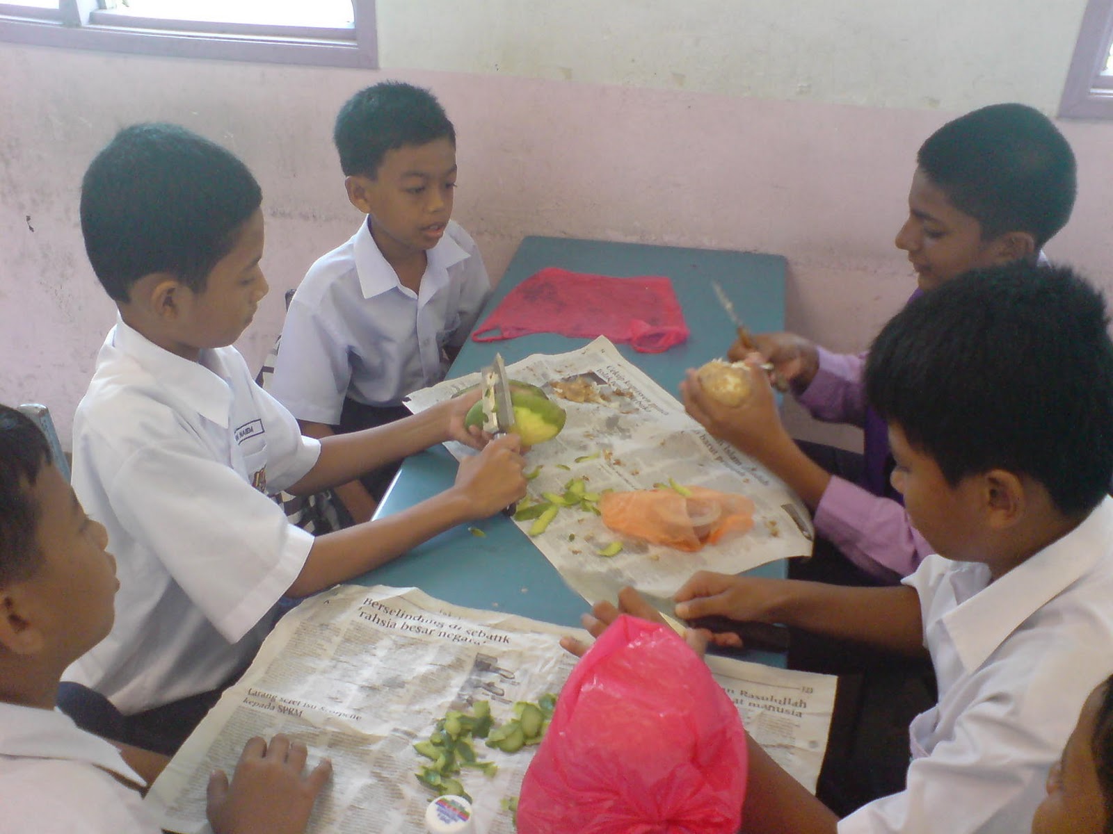 bila jam berdetik: Proses Penjerukan Buah