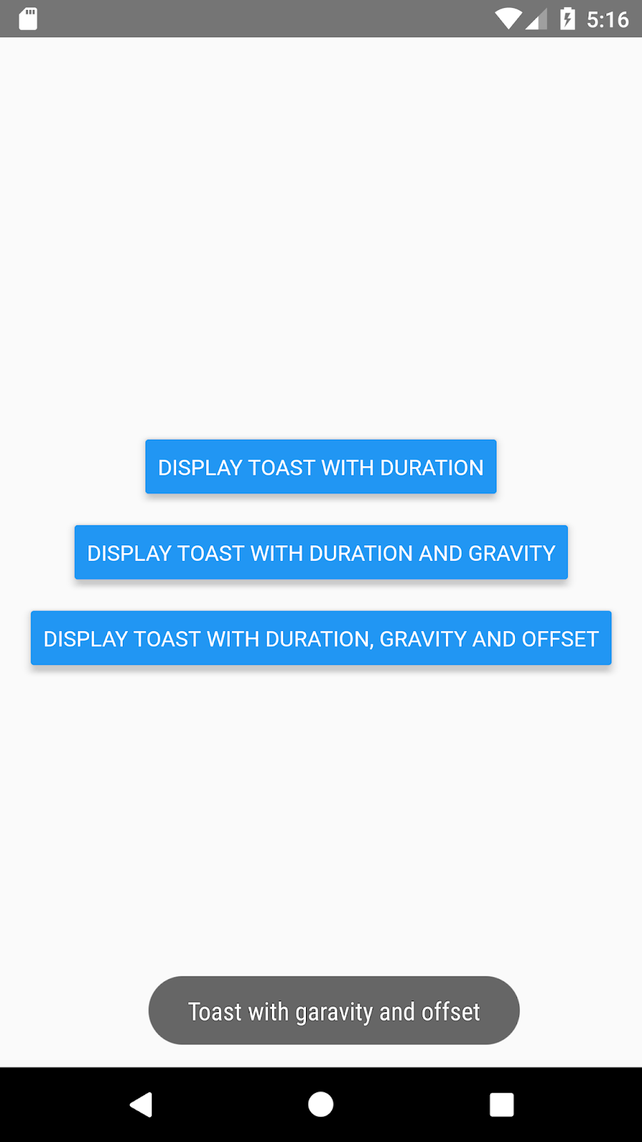 How To Show Toast Message In React Native For Android Only Skptricks