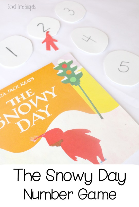 The Snowy Day Number Recognition Activity | School Time Snippets