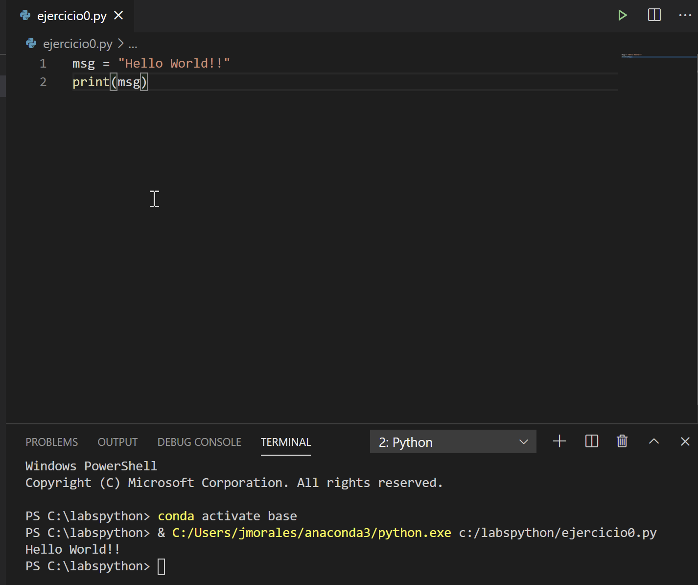 Instalación distribución Anaconda Python en Windows 10