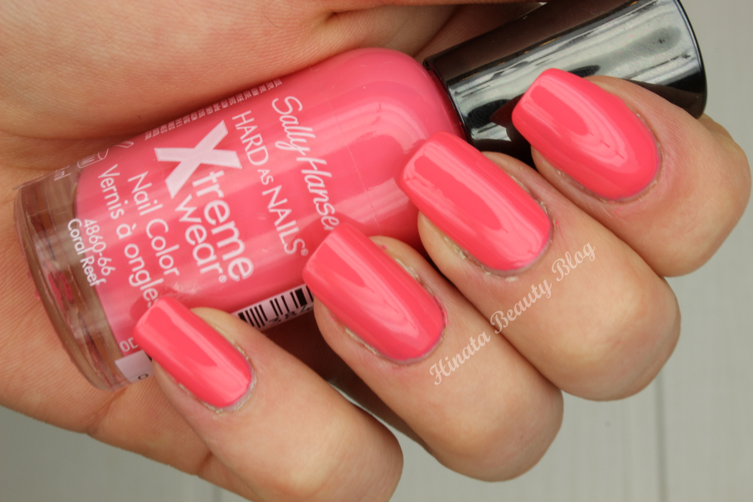 Hinata Beauty Blog: Sally Hansen Xtreme Wear - 405 Coral Reef