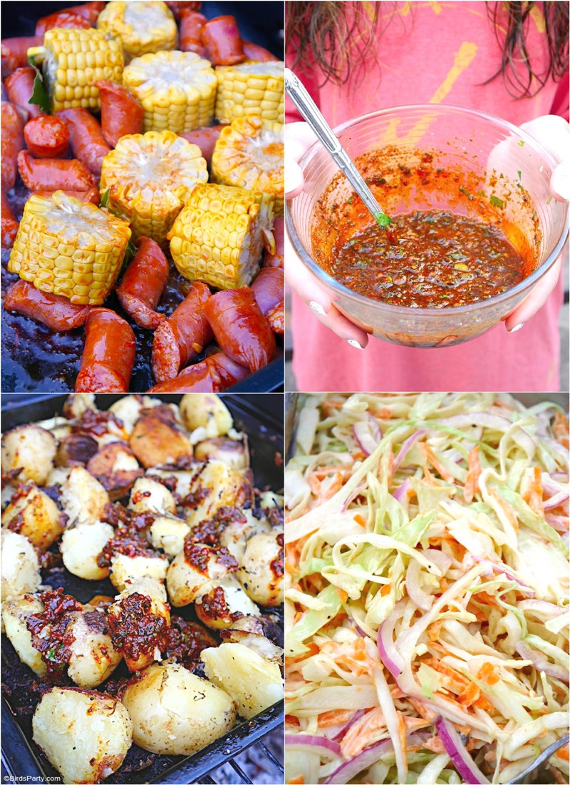 A Seaside Inspired Tablescape And 3 BBQ Recipes Party Ideas Party A Seaside Inspired Tablescape And 3 BBQ Recipes Party Ideas Party