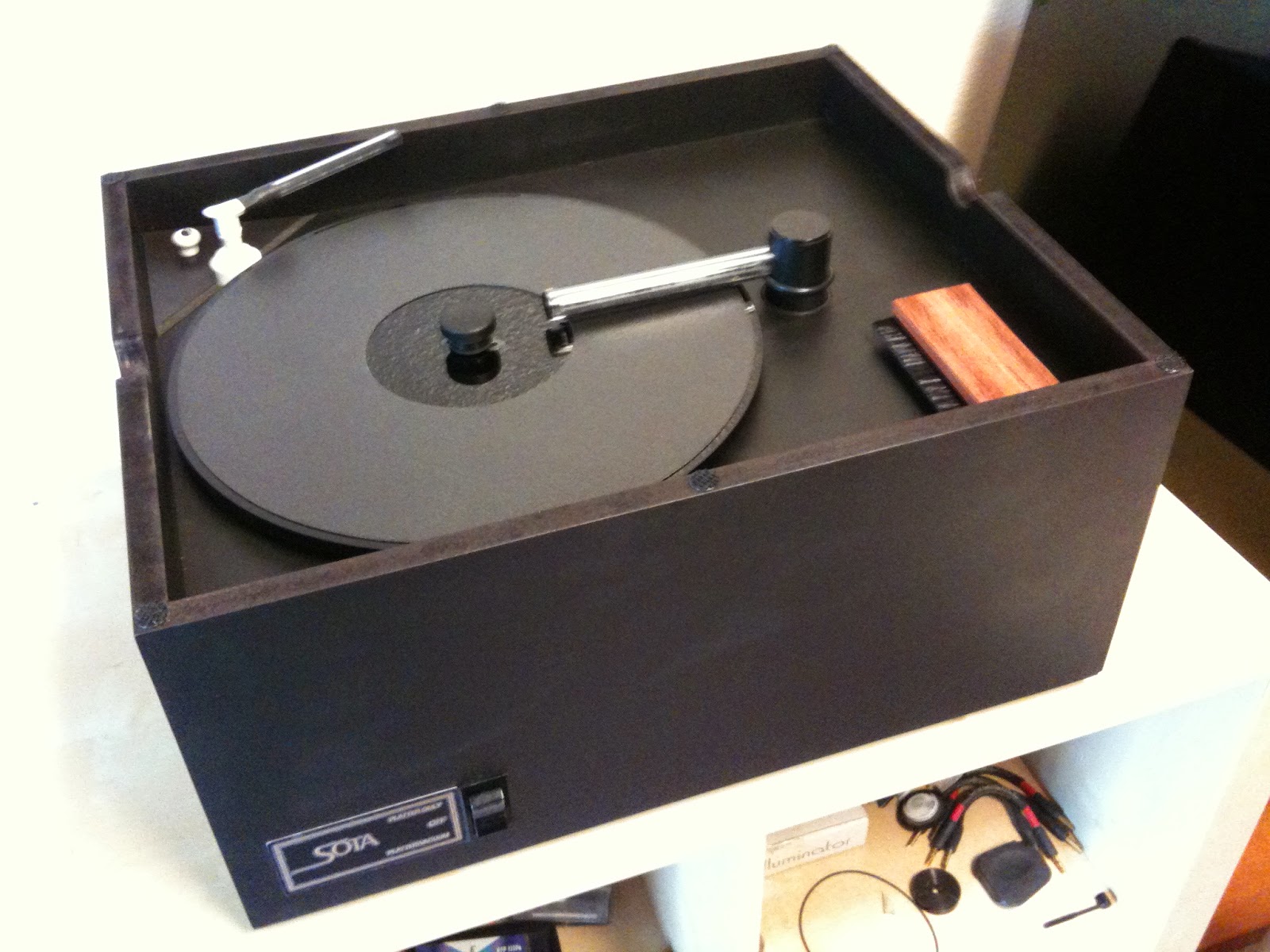 The Vinyl Anachronist: SOTA LP Record Cleaning Machine Has Arrived!