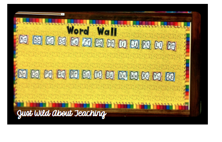 Just Wild About Teaching: Organize that Word Wall!