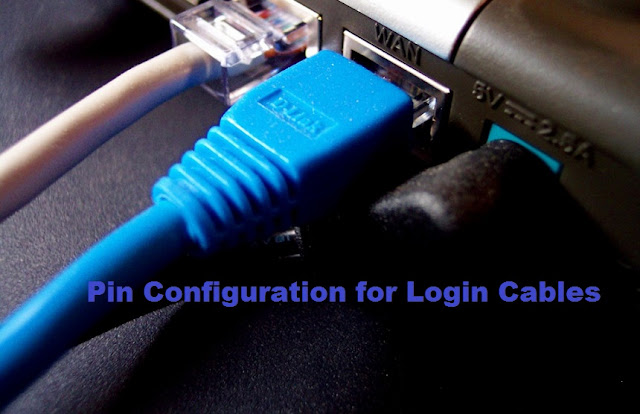 Pin Configuration for Login Cables
