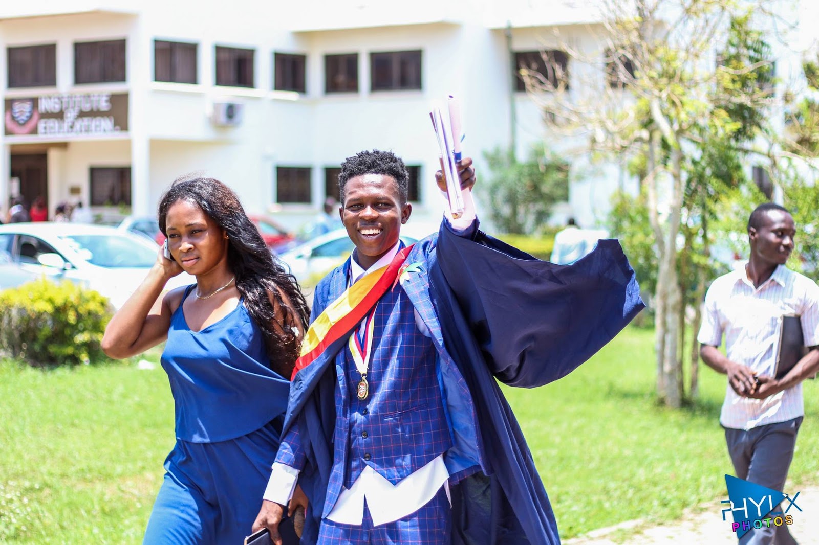 Gist Prime Stream: Ghanaian Rapper, Strongman Graduates From University ...