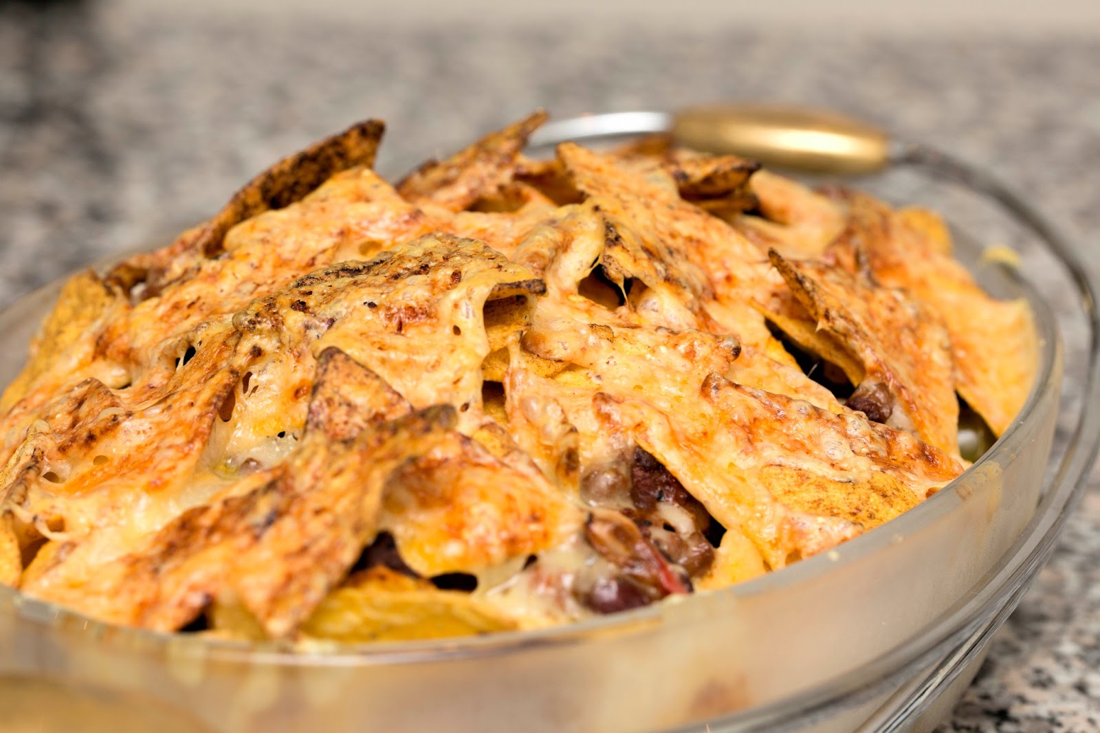 Baconlover goes vegetarian: Nachos med ost og "kjøttdeig"