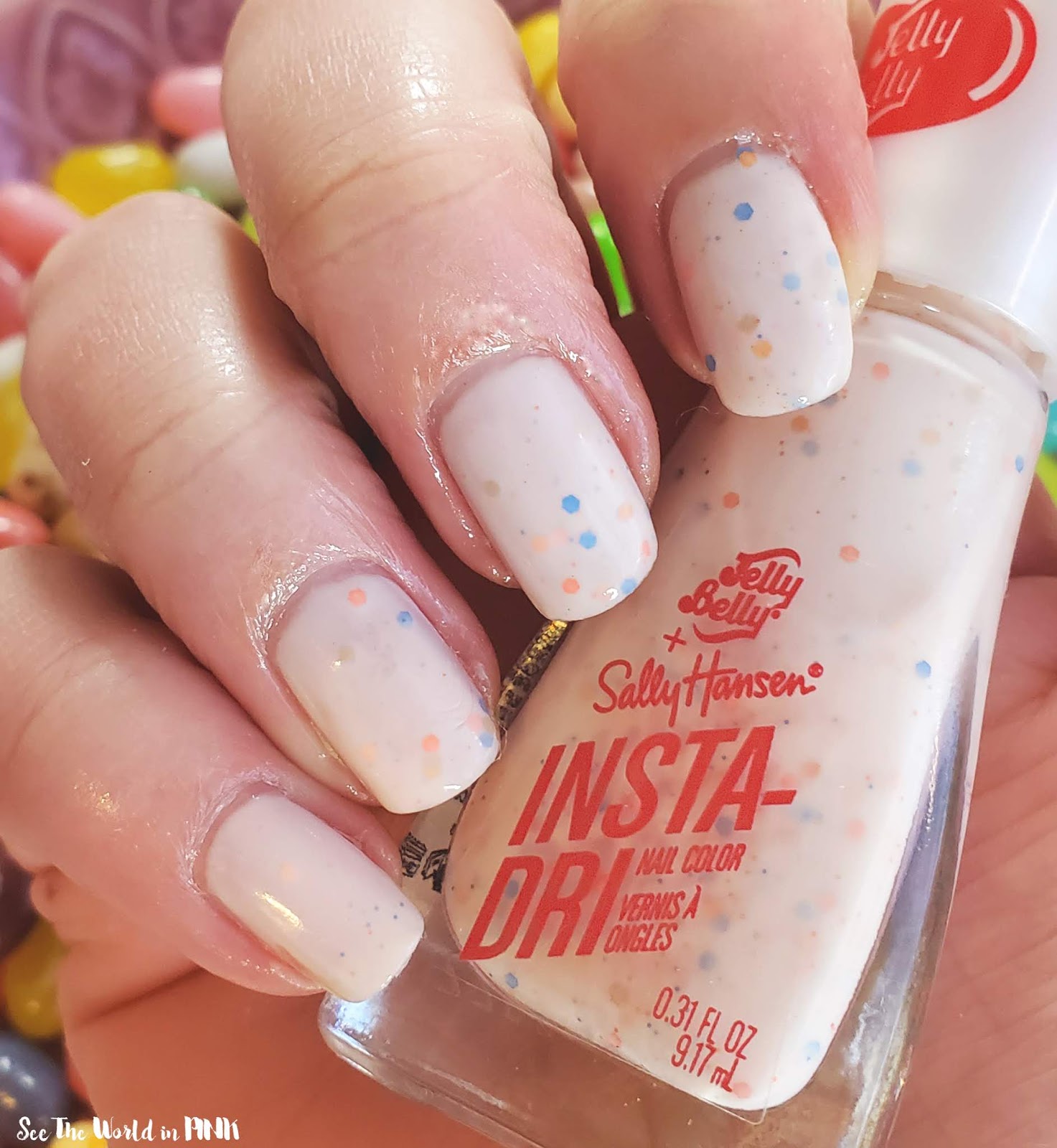 Manicure Monday - Sally Hansen x Jelly Belly Insta-Dri Hop Into Spring ...