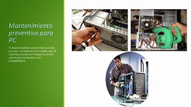 MANTENIMIENTO DE SOFTWARE : MANTENIMIENTO PREVENTIVO Y CORRECTIVO DE UN COMPUTADOR