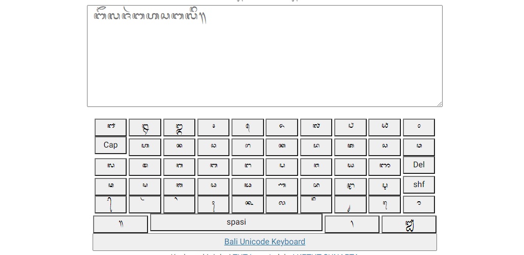 Mengetik Aksara Bali Secara Online [tanpa instal aplikasi] - Belajar ...