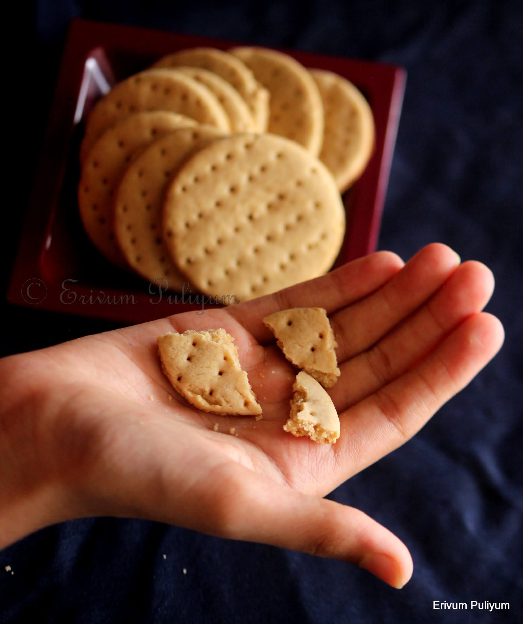 Erivum Puliyum: Arrowroot Biscuits(Homemade) | Marie Biscuits ~ Step by ...