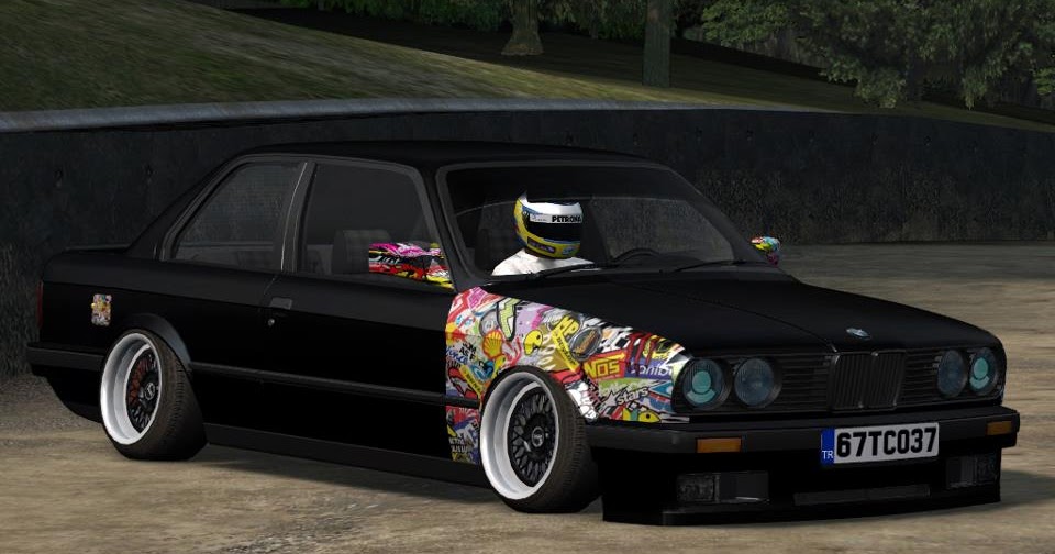 LFS HellaFlush: Bmw 3.25i (E30) / HellaFlush Skins
