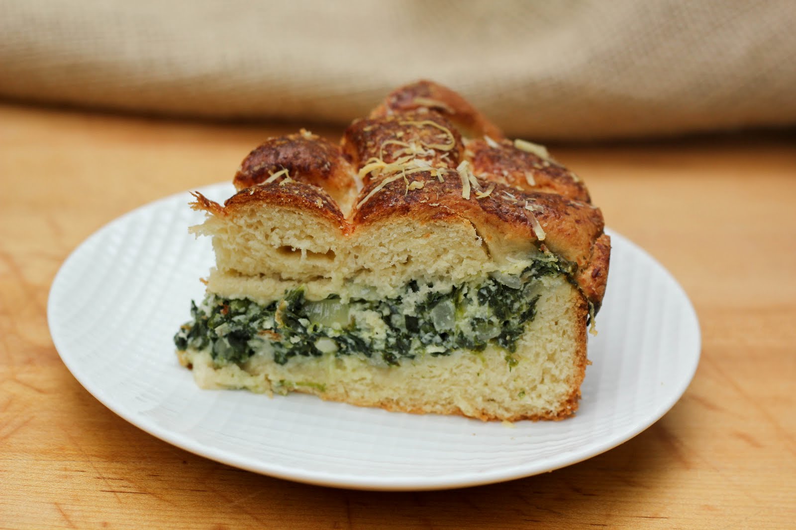 Spinach Torta Rustica - That Skinny Chick Can Bake