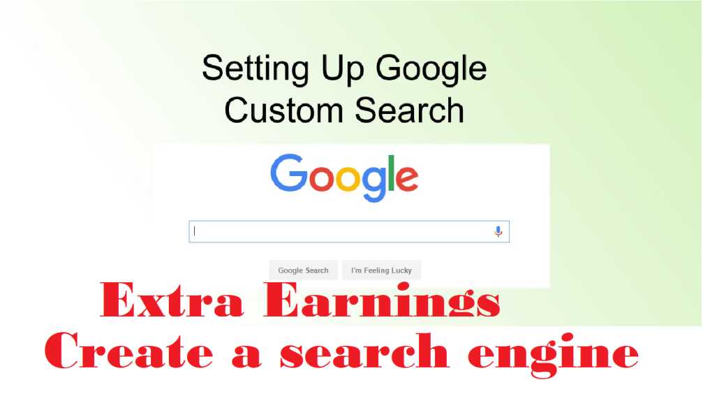 Make searching your site easy | Create a custom search engine