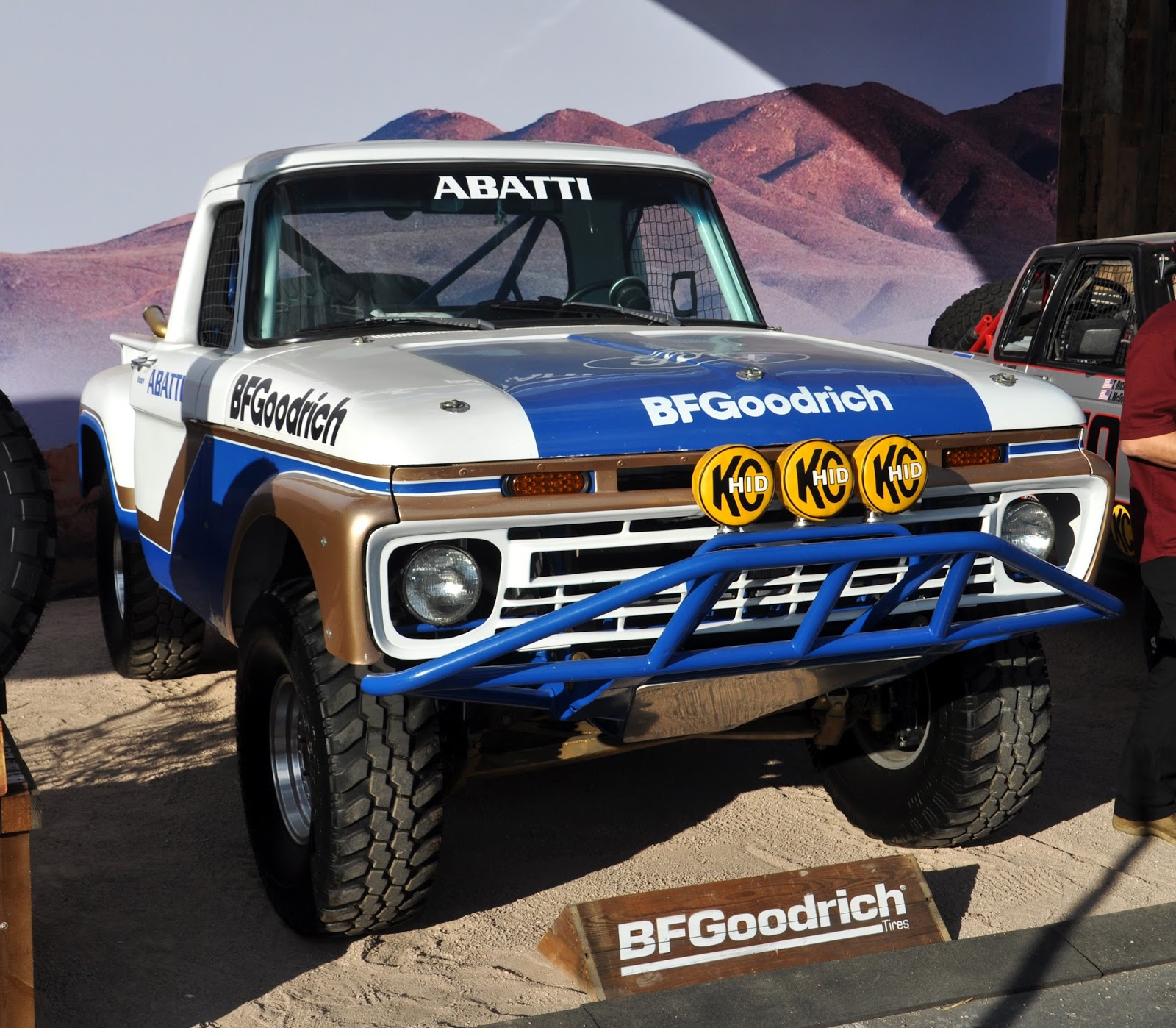 Just A Car Guy: BF Goodrich brought a couple cool old vintage Baja race ...